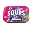 Sunkist Sours Grapeade Candy, Sugar Free, Vitamin C, 1.76oz Tin - 6 ...