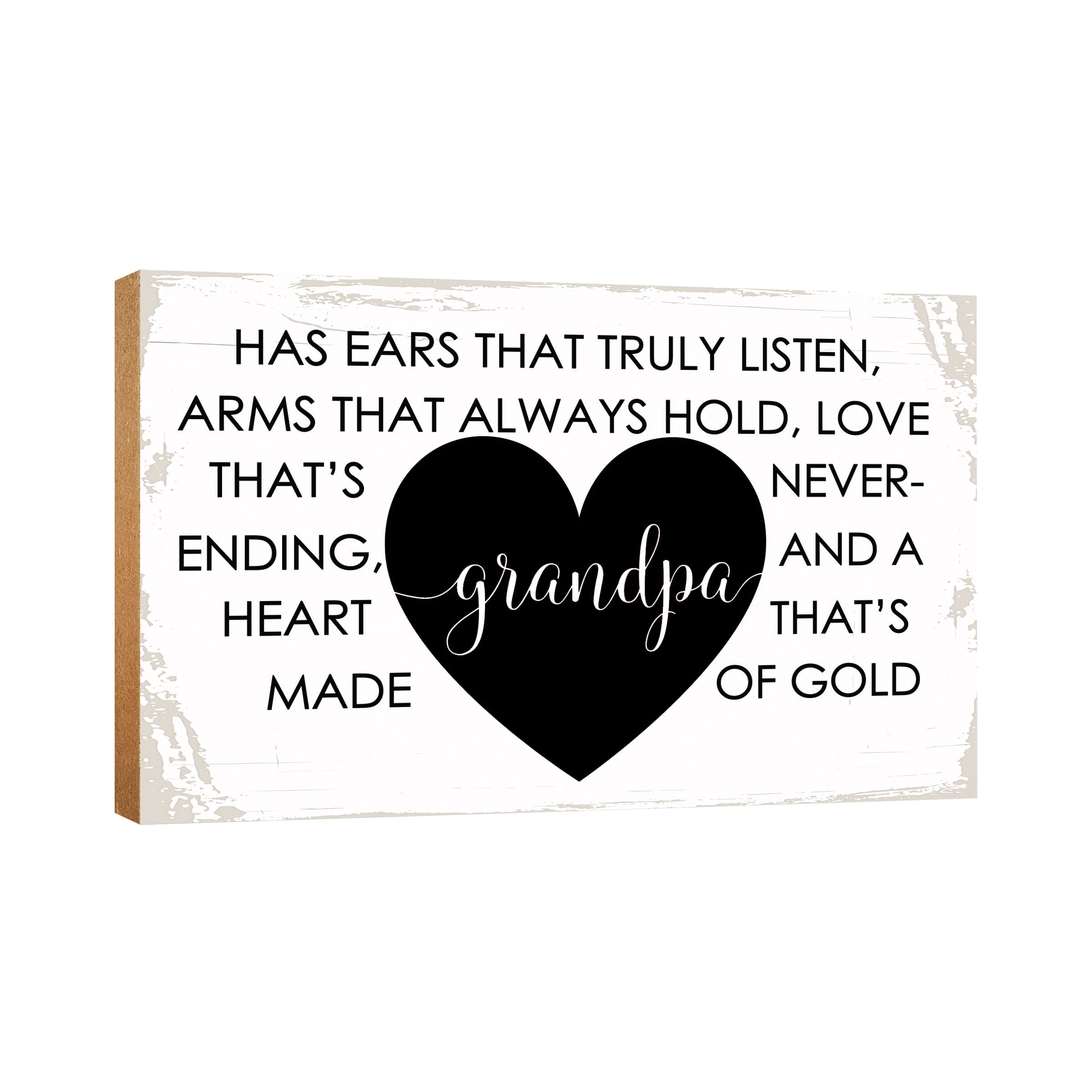 Lifesong Milestones Rustic Farmhouse Decor Tabletop Signs Gifts for ...
