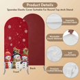6.6FT Arch Backdrop Covers, Christmas Wedding Arch Cover Stretchy, Xmas ...