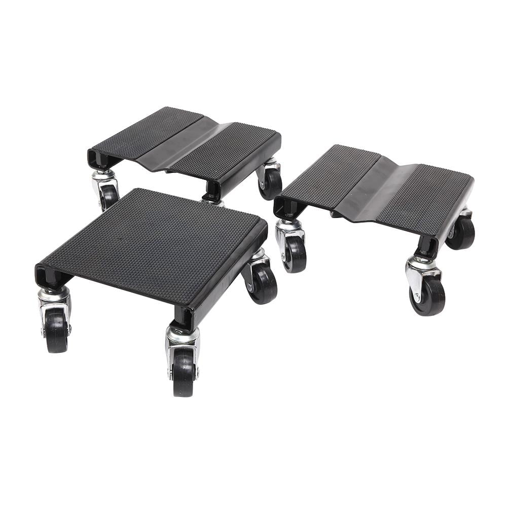 GoDecor 3 PCs 1500lbs Snowmobile Roller Set Dolly Storage Dollies Mover ...