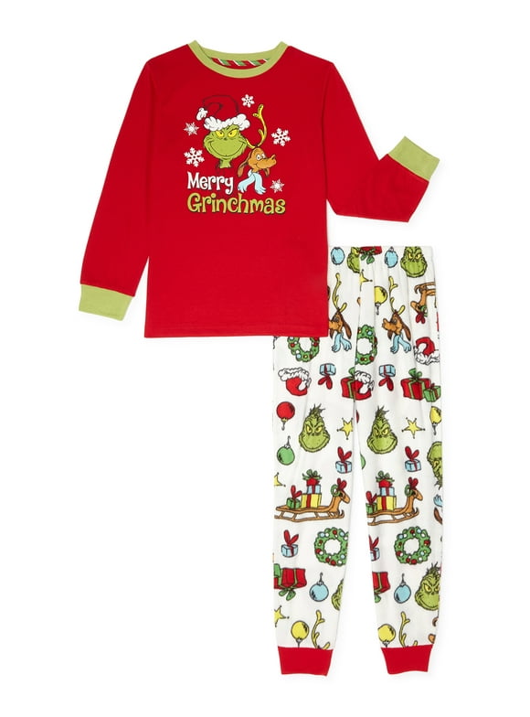 Grinch Pajamas - Walmart.com