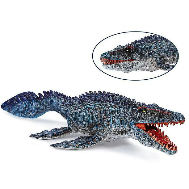 Large Mosasaurus Toy, Realistic Deep Sea Monster Plastic Animal Model ...
