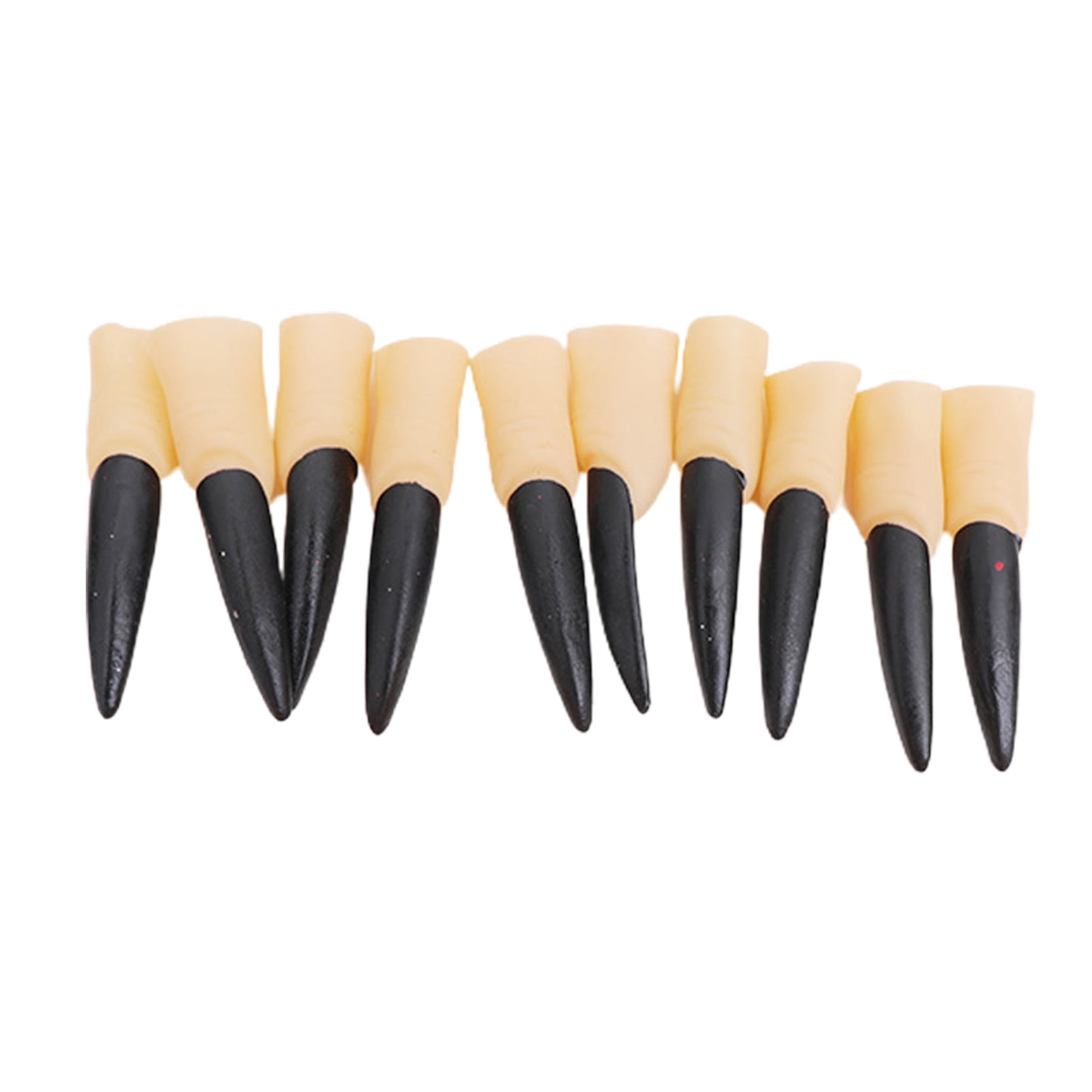 Funny Terrible Halloween Fake Nails Realistic, No Odors, Decorative ...