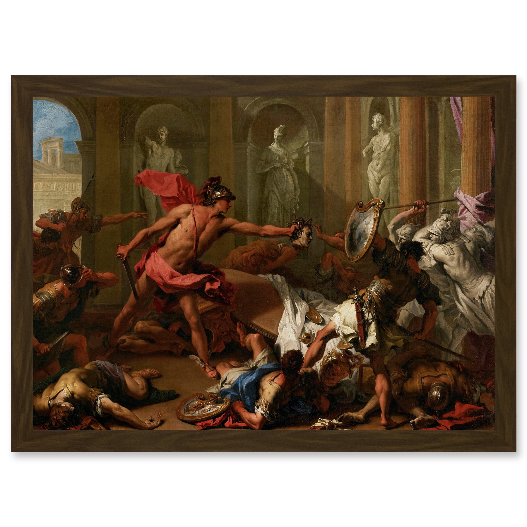 Ricci Perseus Phineus Head Medusa Gorgon Greek Myth Painting Artwork ...