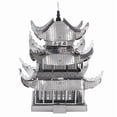 3D Metal Puzzle Yue Yang Tower, Classical Chinese Architecture Assembly ...