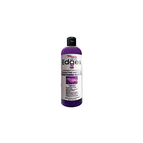 Hicks Edges Natural Hair and Scalp Conditioning Shampoo with Lilac - 16 ...