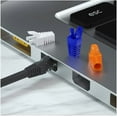 XUERUI-50 Pcs Cat5 Cat5E Cat6 Strain Relief Boot, RJ45 Plug Connector ...