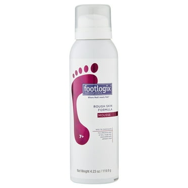 Footlogix Pediceuticals Very Dry Skin Formula Mousse 4.23 oz - Walmart.com