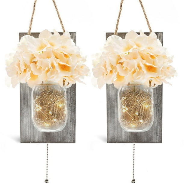 Diy Mason Jar Wall Decor