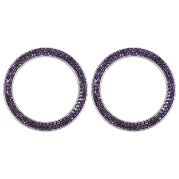 MINI-FACTORY (2 Pcs) Bling Car Accessories Ignition Start Button ...