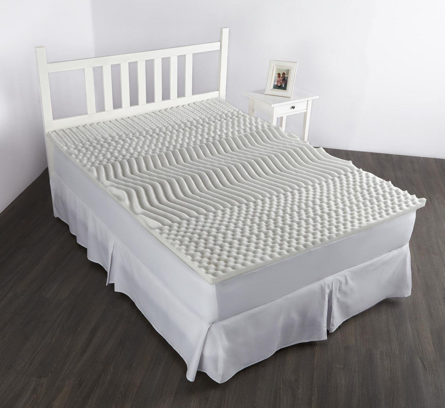 Orthowave Convoluted 2.0” Foam Mattress Topper - Walmart.ca