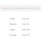 Snoozies Foot Coverings Classic Bling Ballerina Slippers Socks Red ...