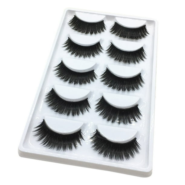 Luxury 3D False Lashes Strip Eyelashes Long Natural Party | Bodega ...