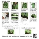 Night Cat Lightweight Waterproof Backpacking Tent for 1-2 Persons ...