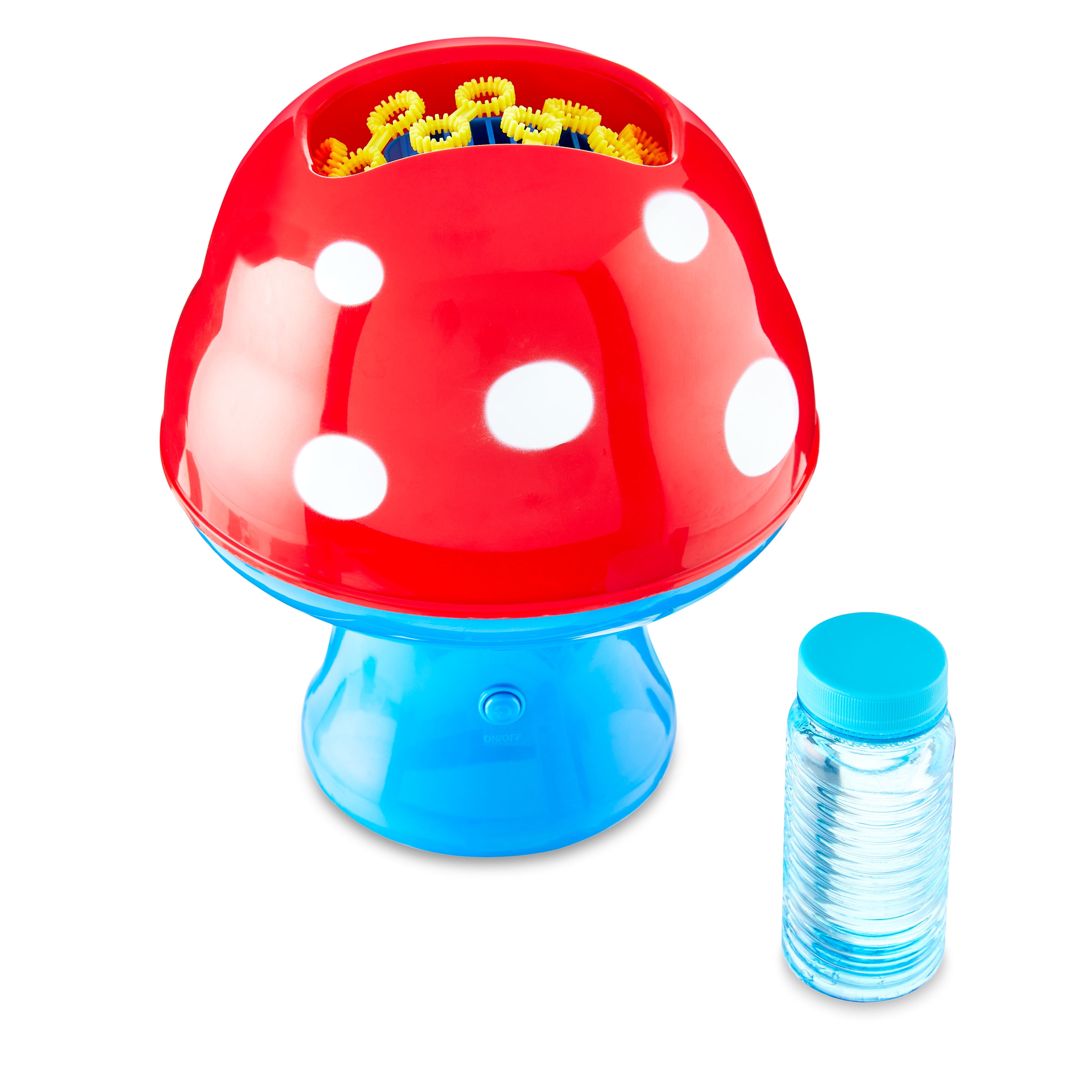 Play Day Battery Operated Mushroom Bubble Blower Toy - Walmart.com