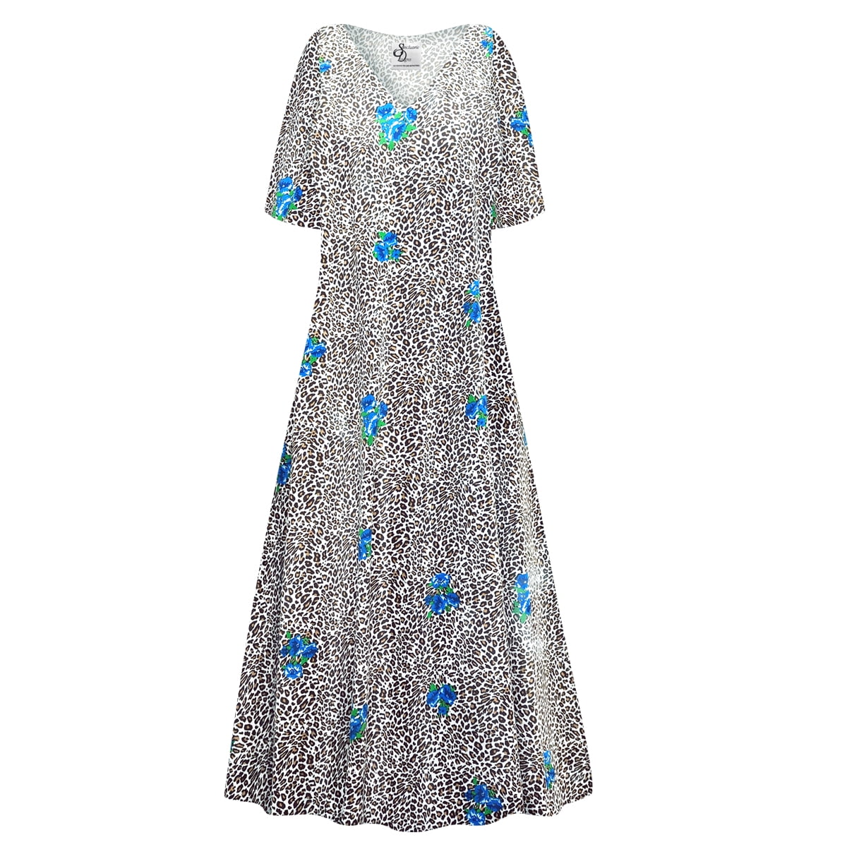 Plus size 9x Petite Womens Strechy Low V- Neckline with Short Sleeve ...