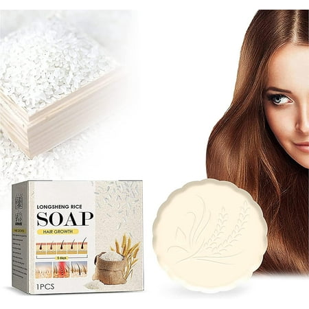 Rice Shampoo Bar, Rice Soap For Hair Growth, Hair Loss Rice Shampoo Bar ...