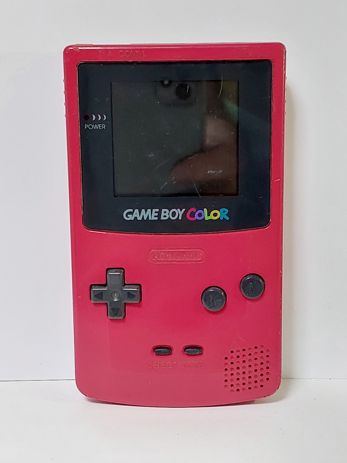 Nintendo Game Boy Color RED GBC-001 Handheld Console Tested Works Well ...