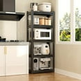 Heavy Duty Storage Shelving, 5-Tier Metal Storage Rack, Kitchen Spice ...