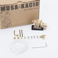 Mini 2 Cylinder Steam Engine Kit,Mini Inline Swing Brass Metal Engine ...