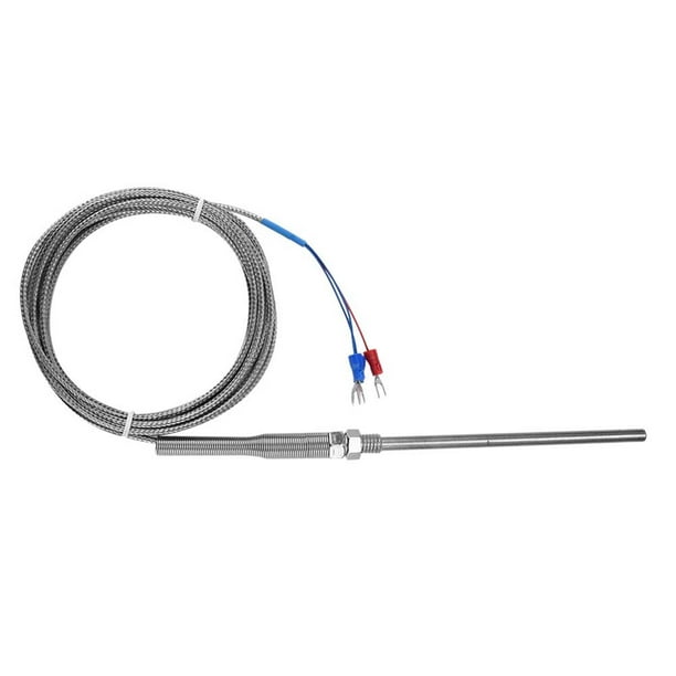 Thermocouple,M8 Thread PT100 Platinum Thermocouple Wire Temperature ...