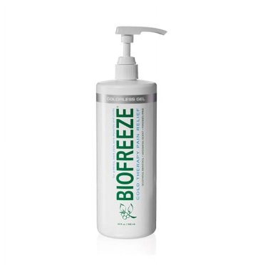 Biofreeze Muscle Reliever, 3.5% Strength Menthol Topical Pain Relief ...