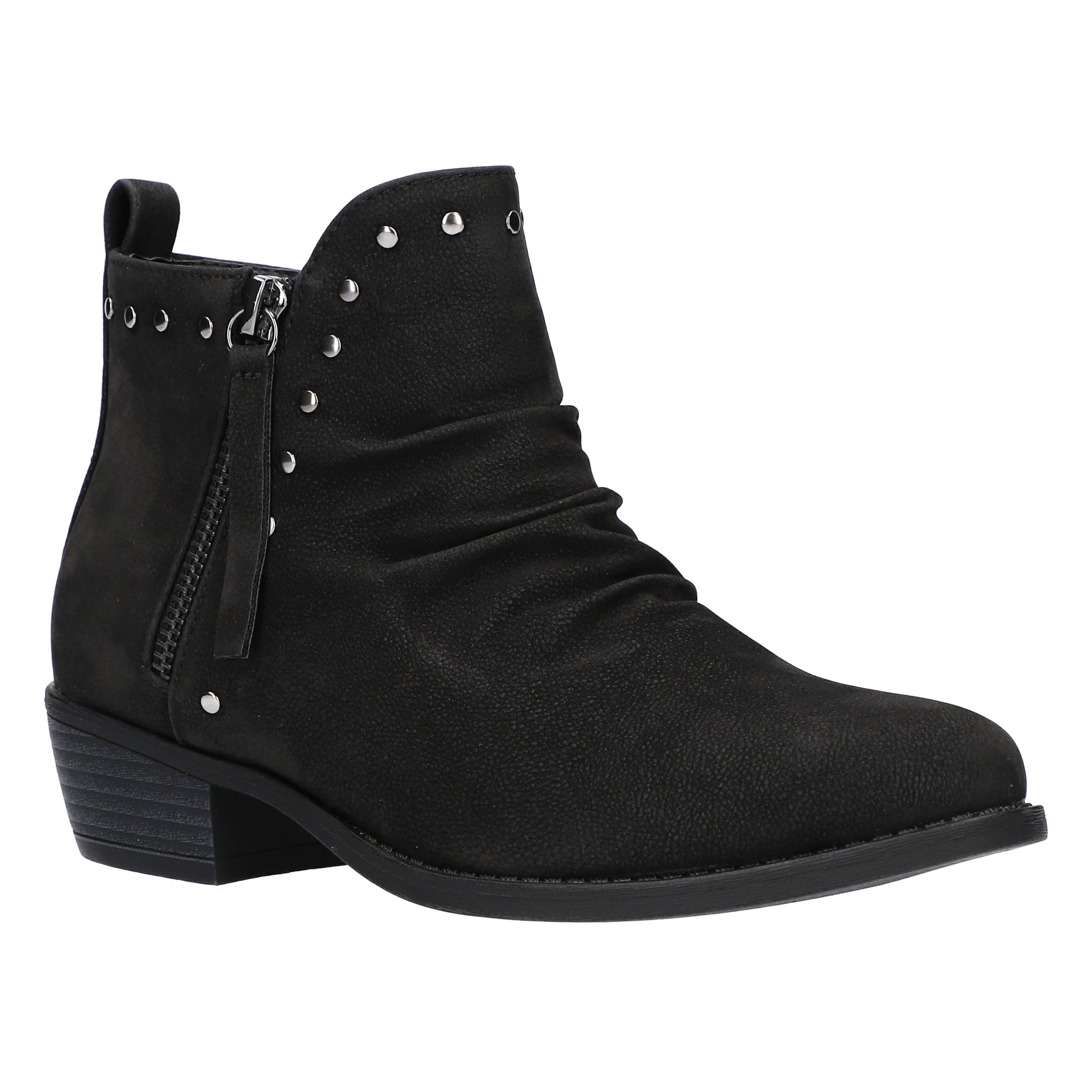 Easy Street Elvie Stud Detail Ankle Boots (Women) - Walmart.com