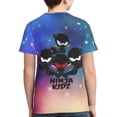 Ninja TV Kidz Boys Girls T Shirt Kids Short Sleeve Crewneck 3d Printed ...