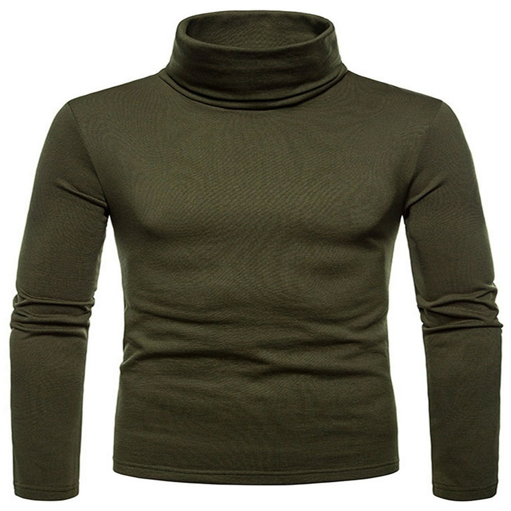 Click here for Generic Mens Warm Roll Turtle Neck Pullover Knitte... prices