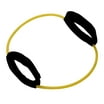CanDo tubing exerciser with ankle cuffs, yellow - Walmart.com