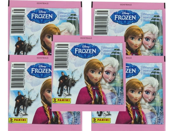 Panini - Disney Frozen Sticker Collection - PACKS (5 Pack Lot ...