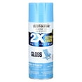 Spa Blue, Rust-Oleum American Accents 2X Ultra Cover Gloss Spray Paint ...