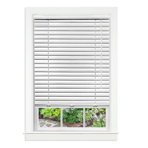 Estrella Cordless 2" Vinyl Venetian Blind 31x64 - White - Walmart.com