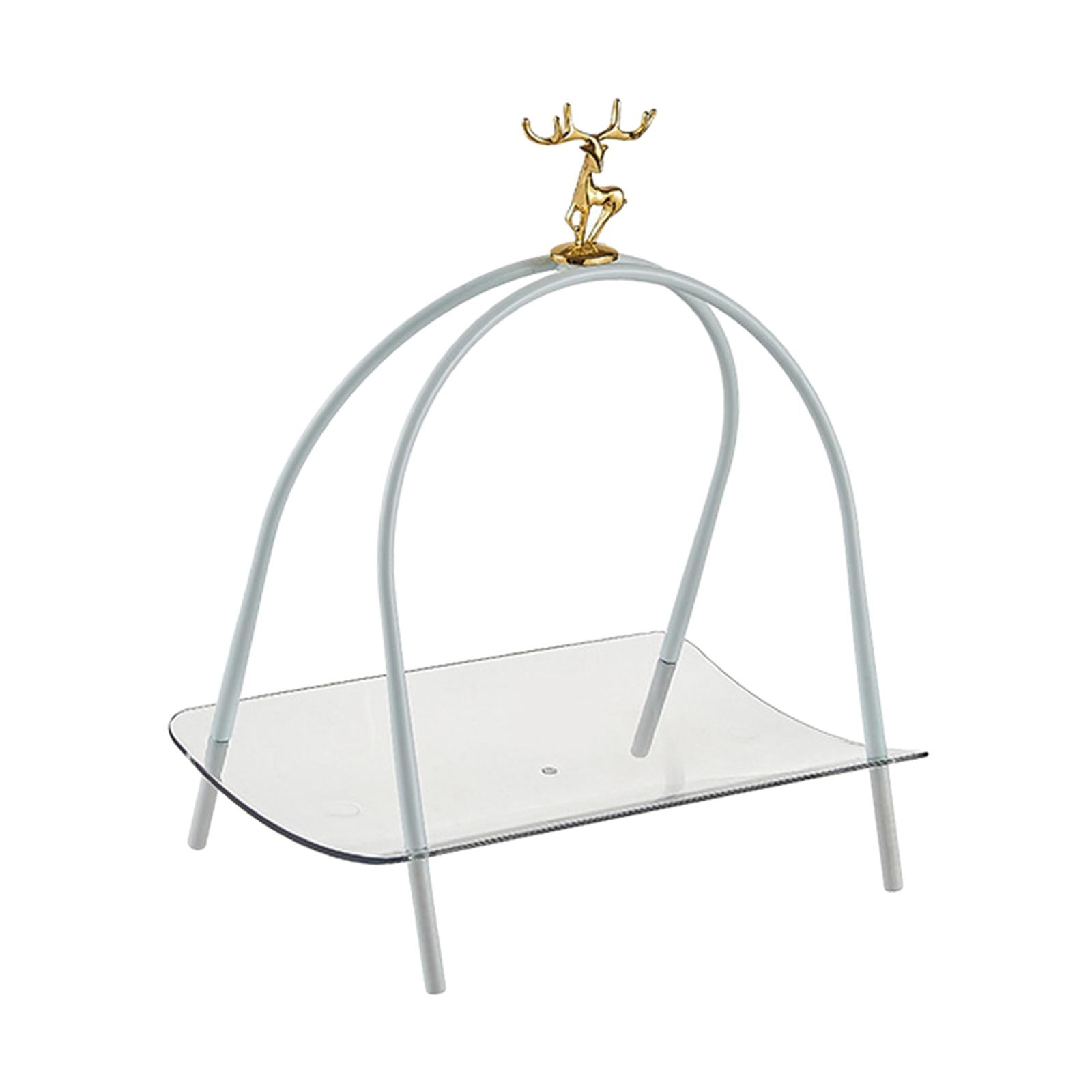 Dessert Cake Stand Dresser Organizer Storage Tray Dessert Rack Fruit ...
