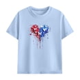 4th of July Baby Boy Outfit Short Sleeve Letter T-Shirt Top and Solid ...