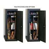 Mossy Oak 18 Gun Security Cabinet, 21 in x 18 in x 55 in, Rifle, Key ...