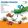 Learning Resources Jumbo Insects: Kids Plastic Bug Toys with Ant, Bee ...
