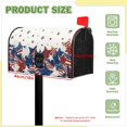 4th of July Cat Mailbox Covers Magnetic Patriotic Mail Box Cover ...