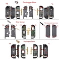 eXtremeRate Colorful ABXY Buttons Directions Keys w/RepairTools for ...