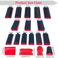 16-Piece Contoured Profile Hand Sanding Block Set with Hook and Loop ...
