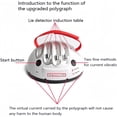 Mini Electric Lie Detector Finger Game, Safe Shock Punishment Truth ...