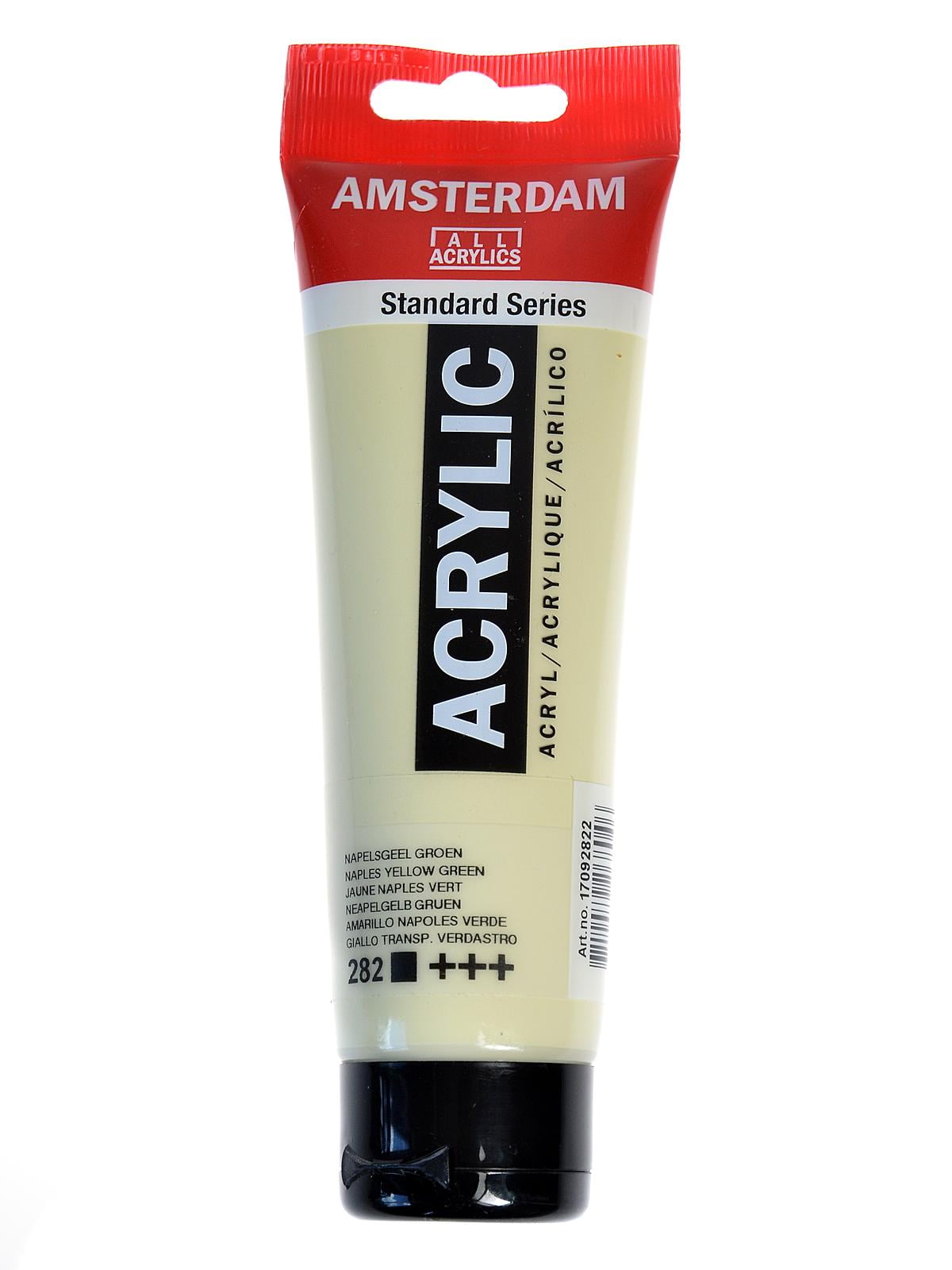 Standard Series Acrylic Paint Naples yellow green, 120 ml (pack of 3 ...