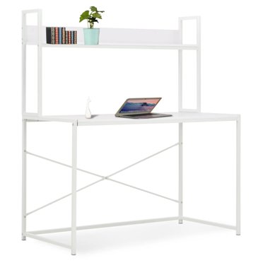 Alluring Computer Desk, White - Walmart.com