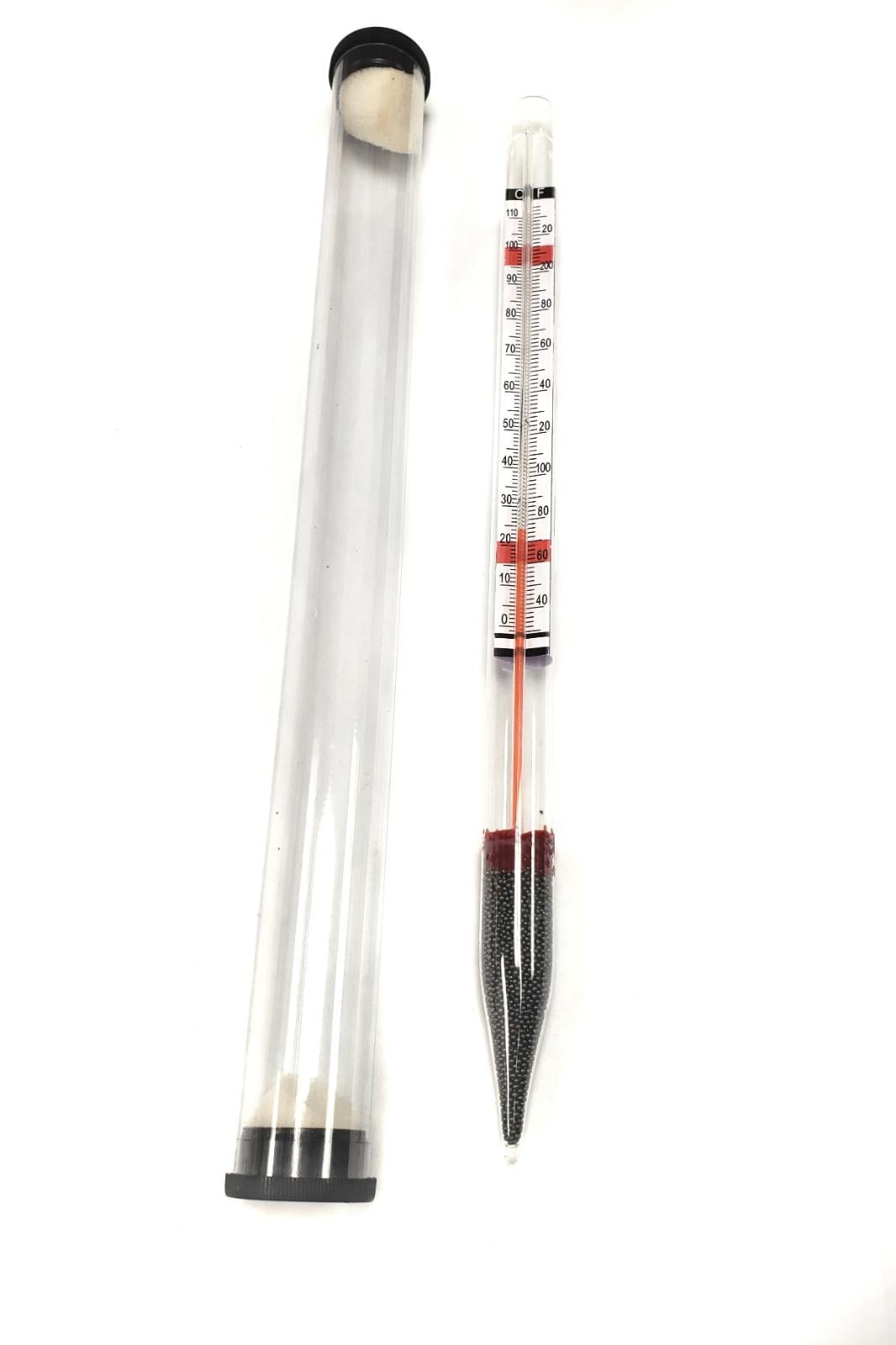 Floating thermometer true brew glass 0F-220F /-20C to105C Beer Wine ...