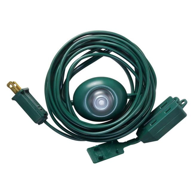15 ft. Green Extension Cord with Switch - Walmart.com