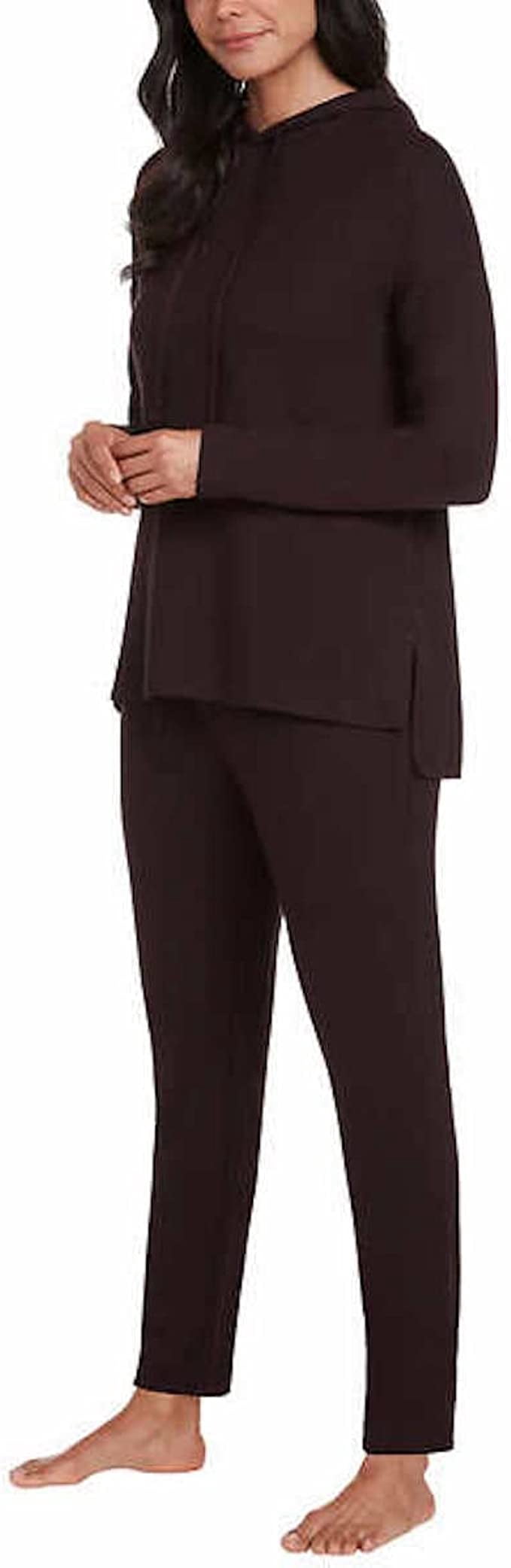 Max & Mia Women's 2 Piece Super Soft Live In Lounge Pajama Set ...