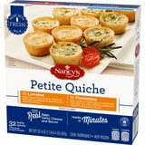 Nancy's Lorraine & Florentine Petite Quiche Frozen Snacks Variety Pack ...