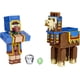 Minecraft Wandering Trader & Llama Action Figures & Accessories 2-Pack ...