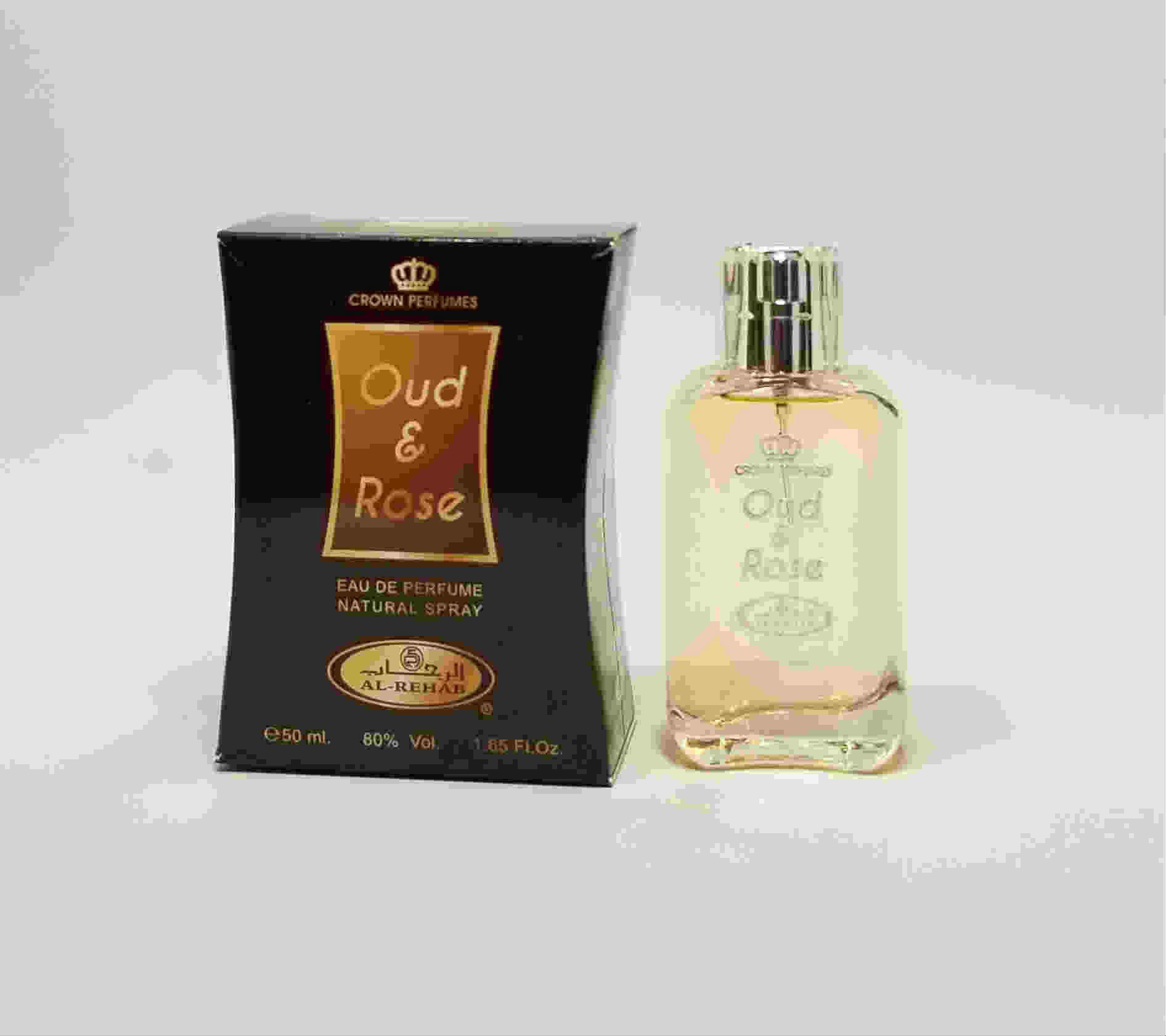 Perfume Al-Rehab Oud & Rose Eau de Perfume, 50 ml, para unisex ...