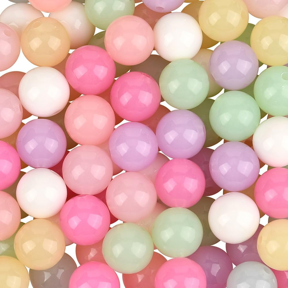 Click here for Nobrand 16mm 100pcs Acrylic Opaque Beads With Hole... prices